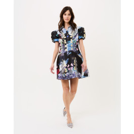 Buy Baritone Blue Mini Dress– Falguni Shane Peacock